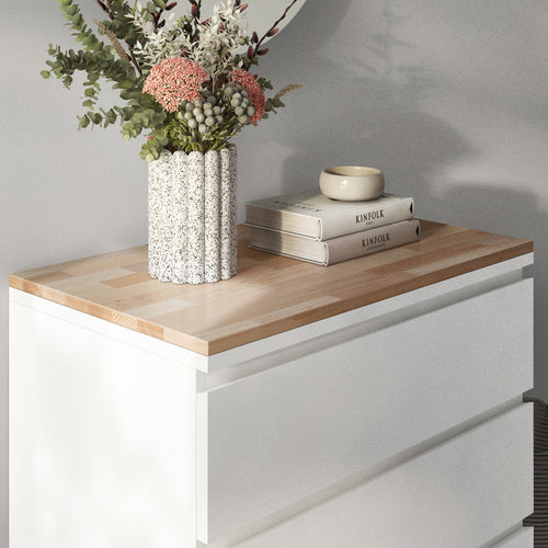 Holzplatte Fur Malm Kommode